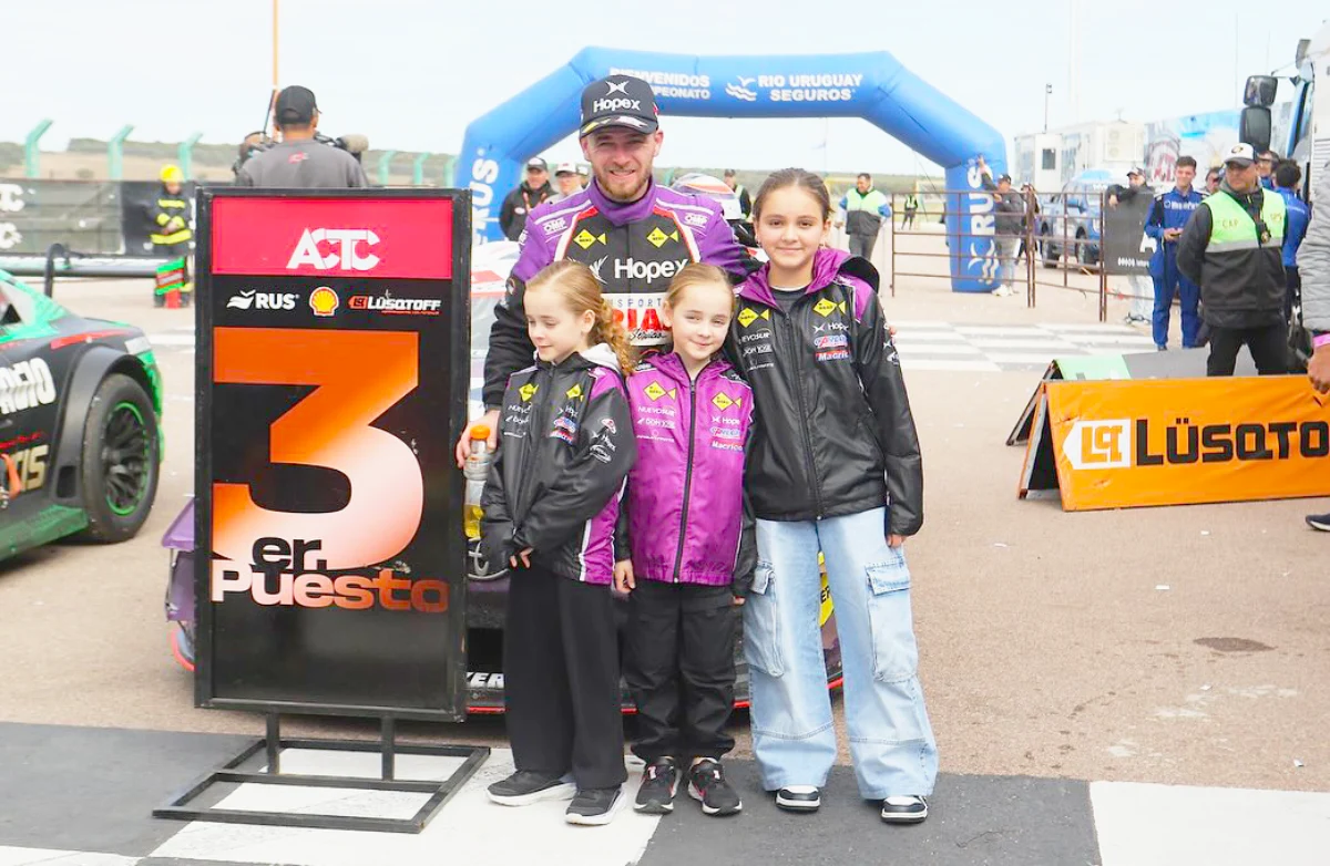 Agrelo logró su 1° podio y está prendido en el torneo | SoloTC